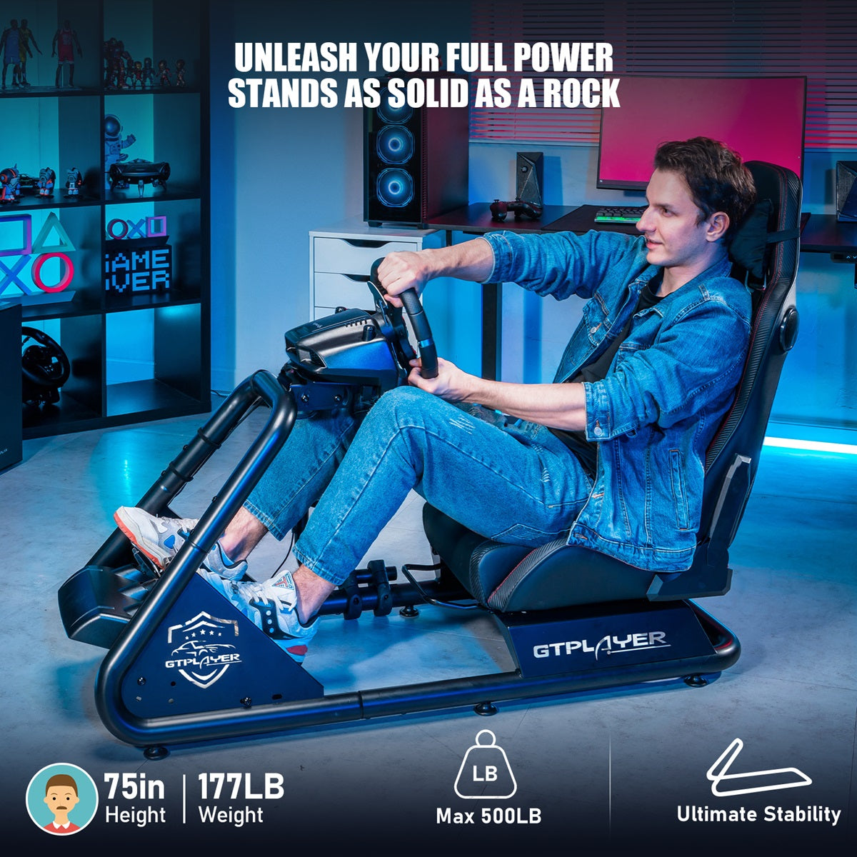 Gaming Chair Simulator Cockpit – GTPLAYER EU